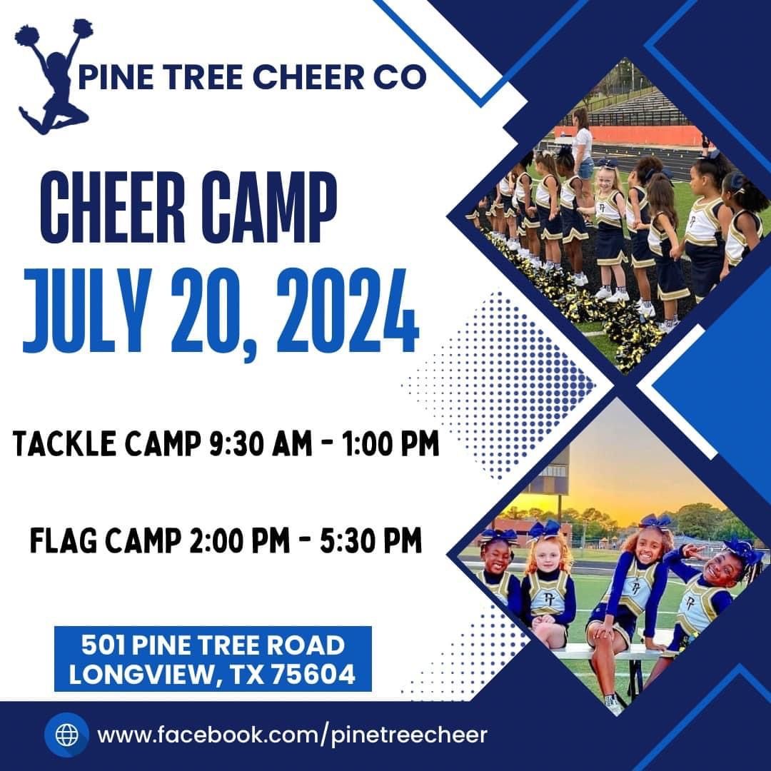 Cheer Camp - Pine Tree Cheer Company | Community Fuse